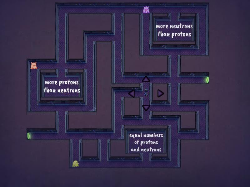 Nuclear Physics - Maze chase