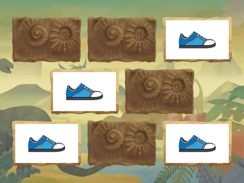 Sepatu draf game - Matching pairs