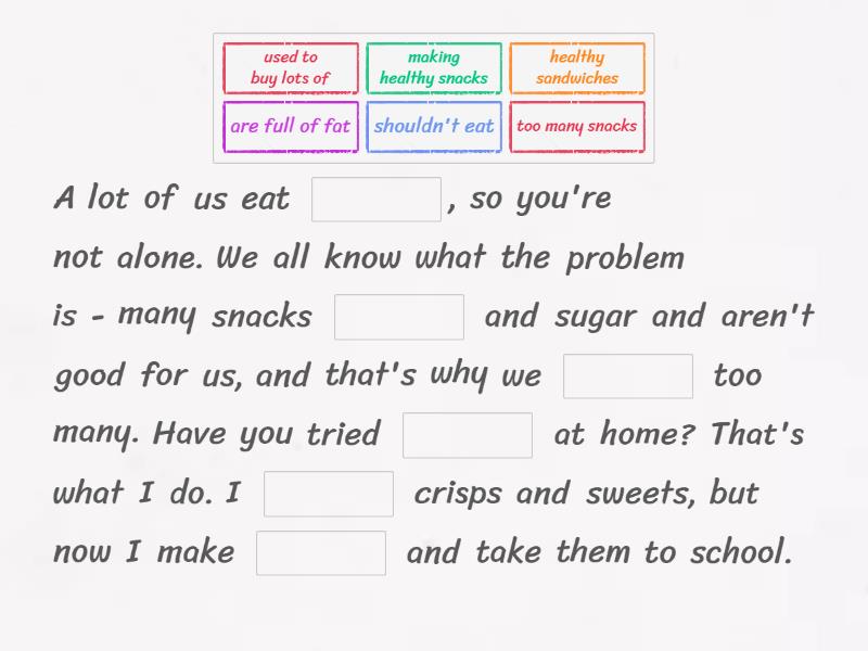 Own it 3! Unit 4_Writing - Missing word