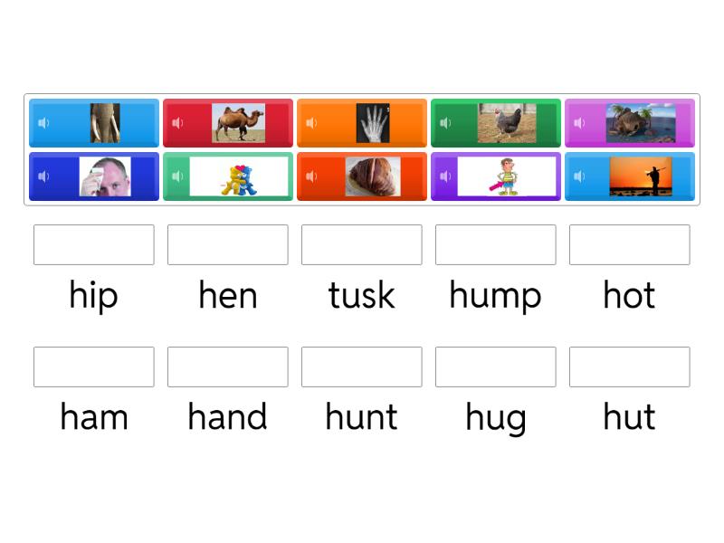 Audio UFLI, Lesson 23 - Match up