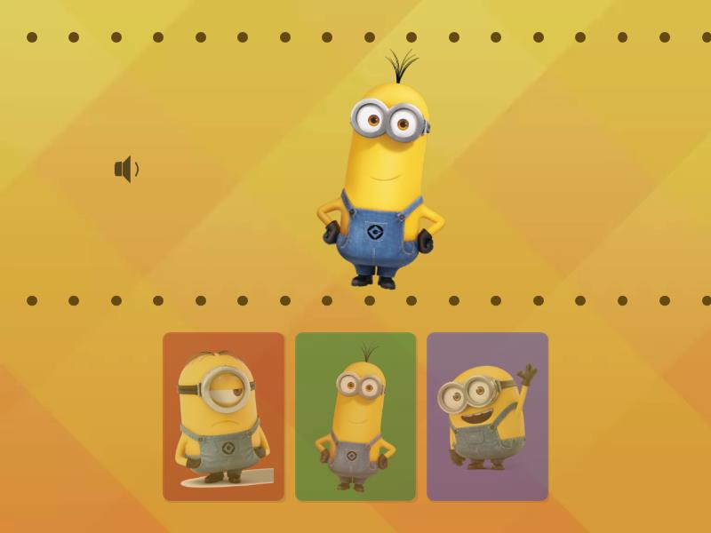 GUESS THE MINIONS - Find the match