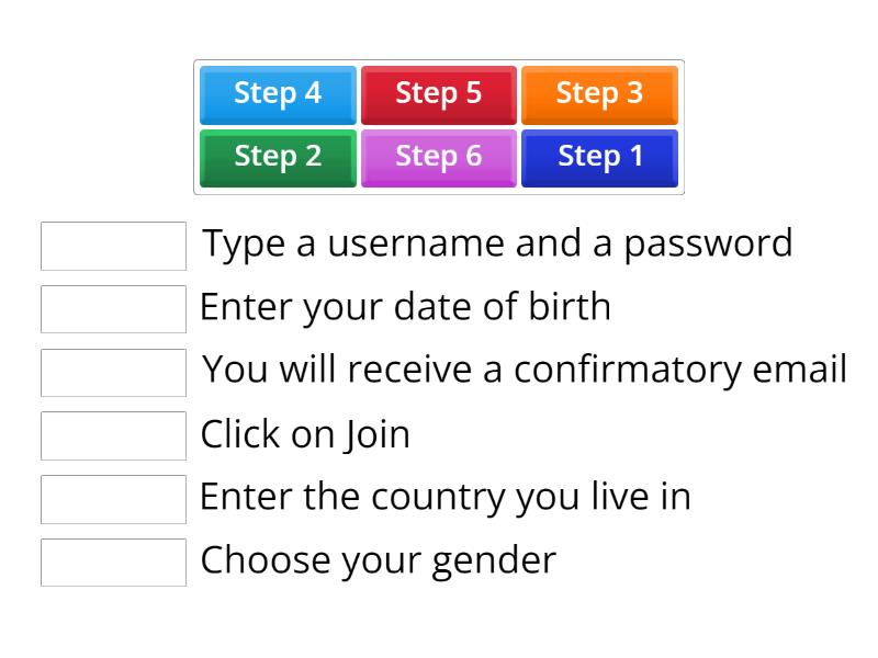 Steps To Create Scratch Account - Match up