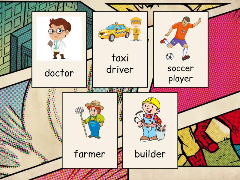 Look 2 Unit 5 Words - Flip tiles