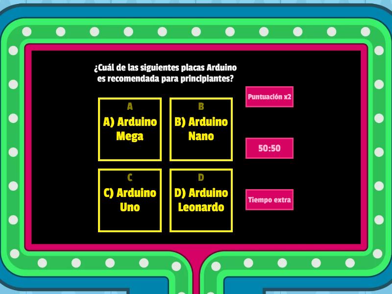 Arduino. - Gameshow quiz