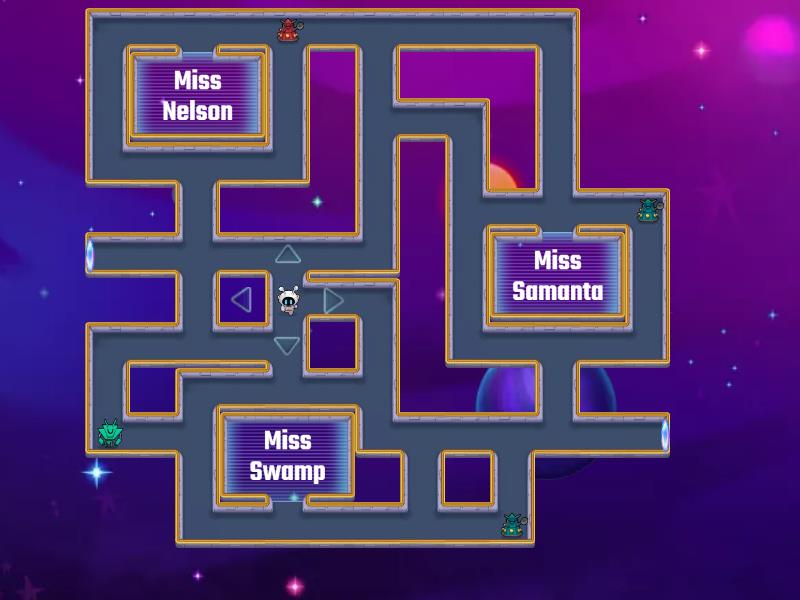 Miss Nelson is Missing - Maze chase
