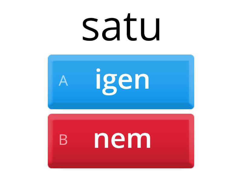 Helyes vagy sem? - Quiz