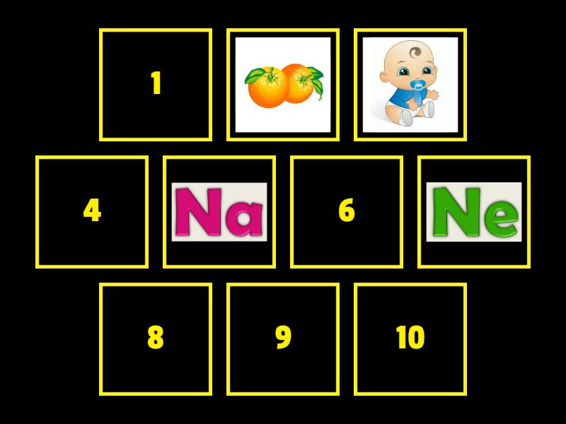 Sílabas con N-n - Matching pairs