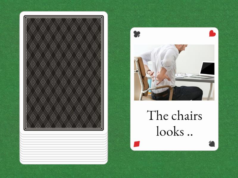 VERBS OF THE SENSES: LOOK, SOUND, FEEL, ETC. - Speaking cards