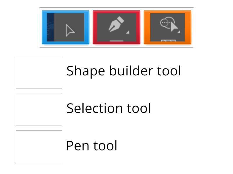 Identify the tools in Adobe Illustrator - Match up