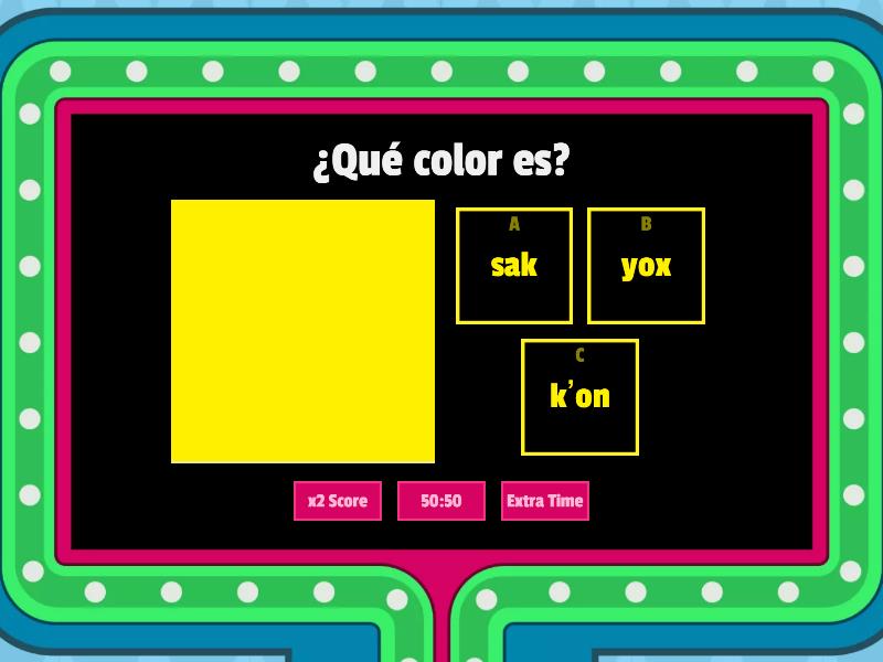 Responde correctamente, numeros, colores y animales!! - Gameshow quiz