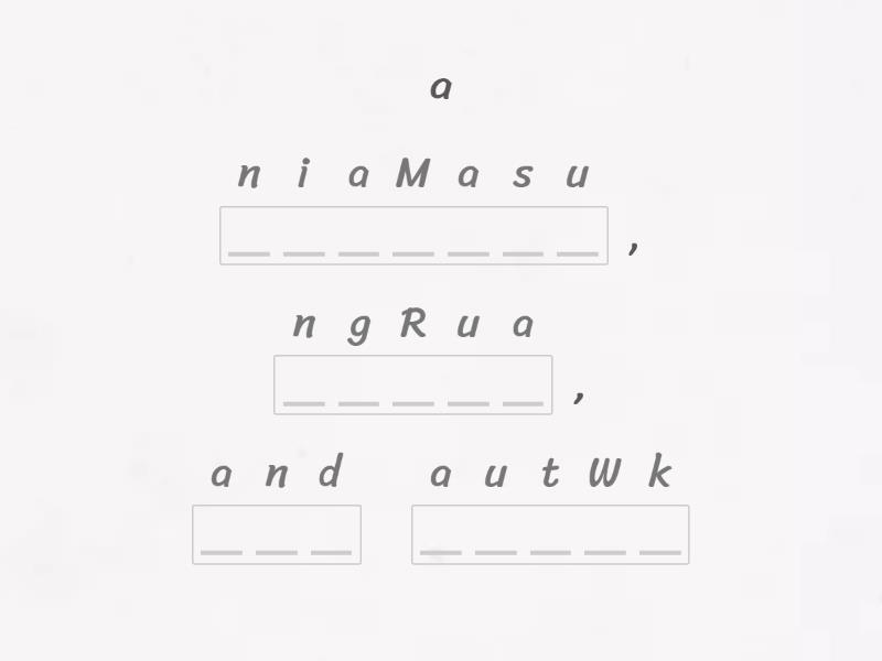 Pre Test SKN 12 - Anagram