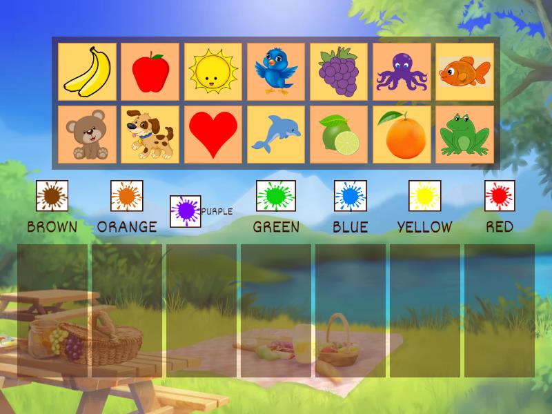 KB1 Unit Hello COLORS - Group sort