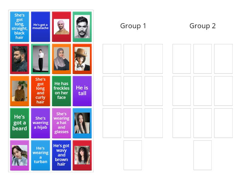 Activity 2 - Group sort