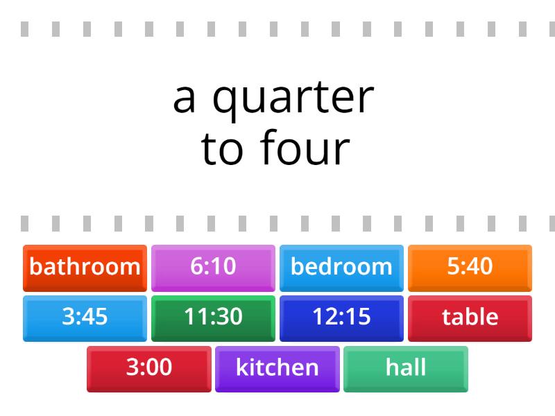 KET Unit 1 and 2 review - Find the match