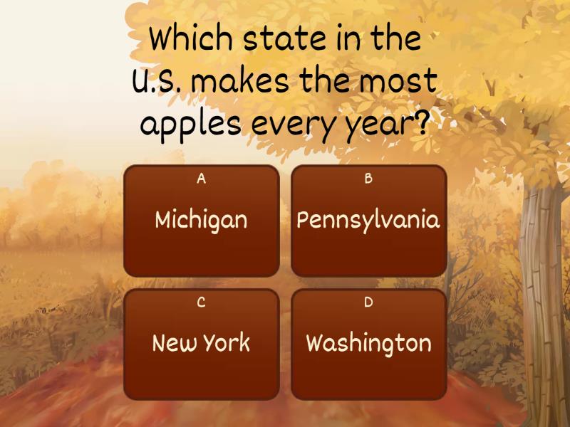Autumn - Quiz