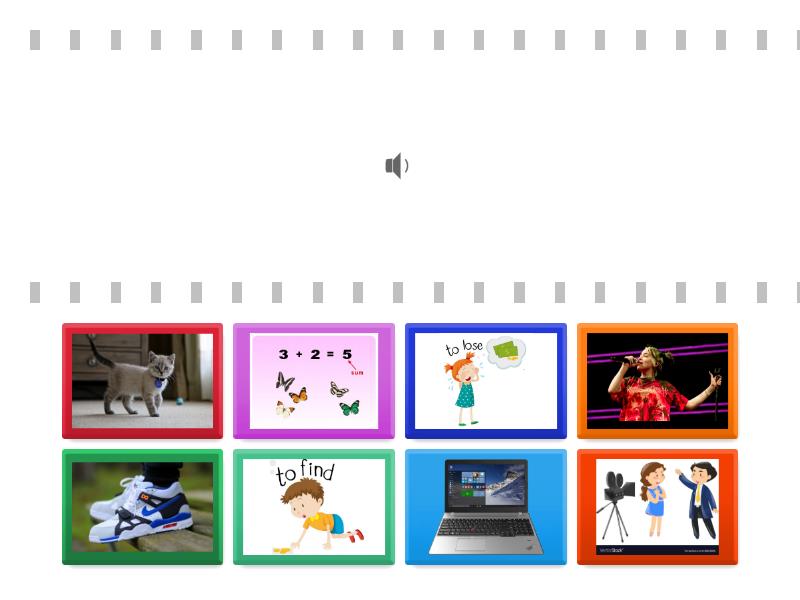 Storyfun 3 My friend Meg - Find the match