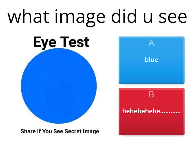 eye test - Quiz