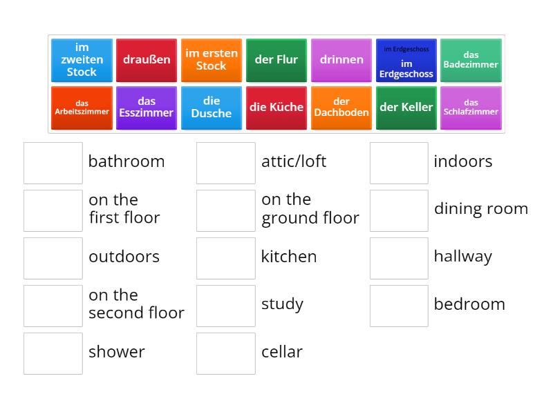 WK 23,24 Y10 German - Match up