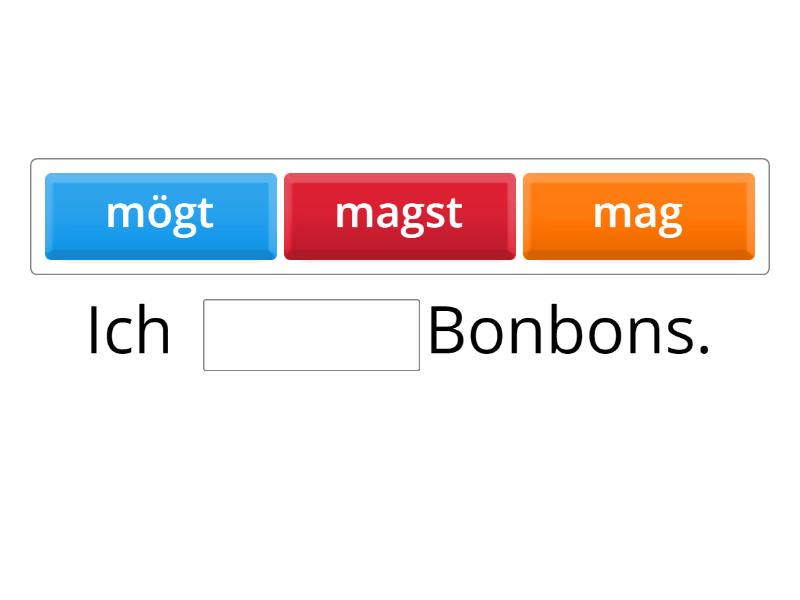 Mögen - odmiana A0-A1 - Complete the sentence