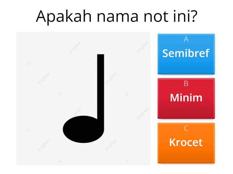 Notasi Muzik - Quiz