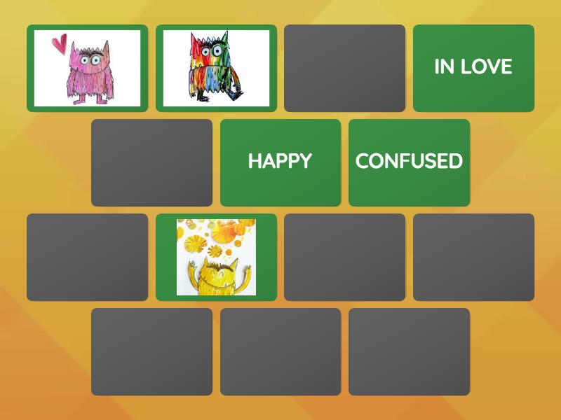 How is the Colour Monster? - Matching pairs