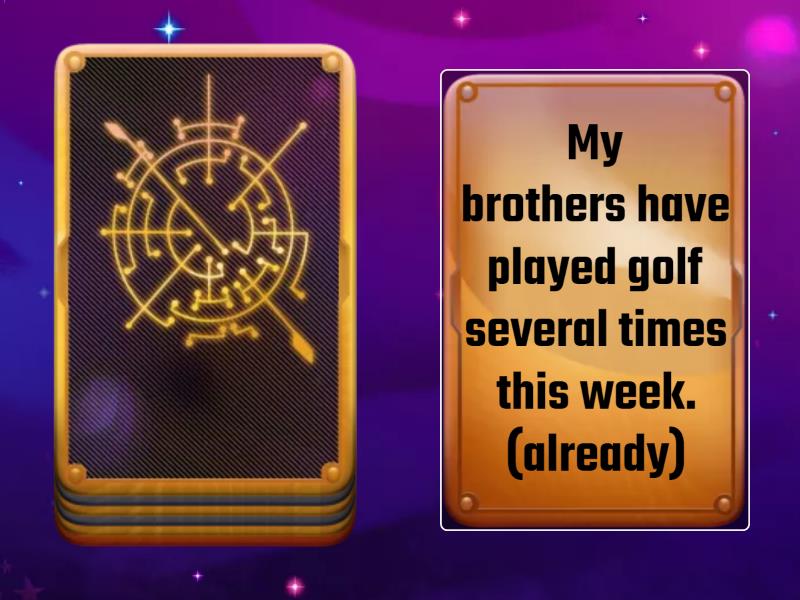 Prepare 3. Un 13 - Random cards