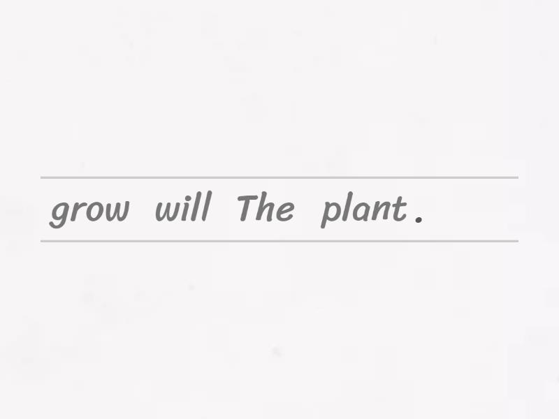 Sentences with gr words. - Unjumble