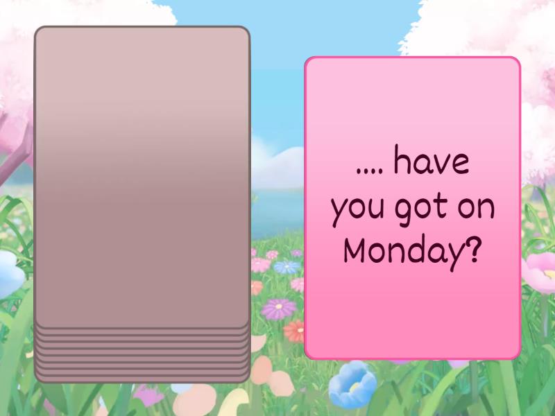 FF2 Unit 5 - Speaking cards