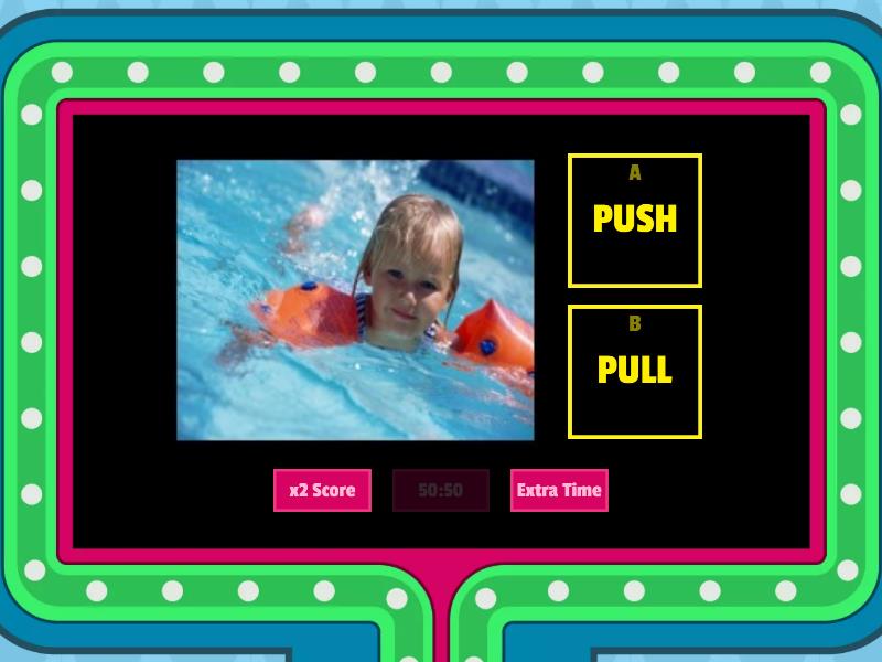 Push & Pull Sort Quiz Show - Gameshow quiz