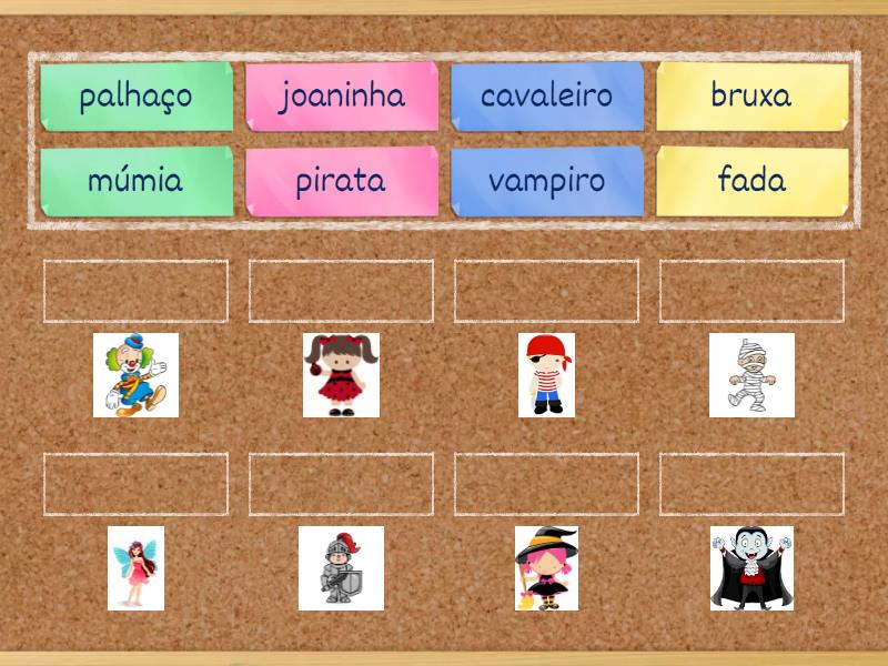Fantasias de carnaval - Match up