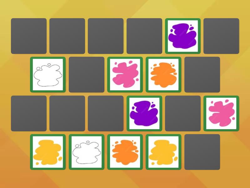 Colors - Matching pairs