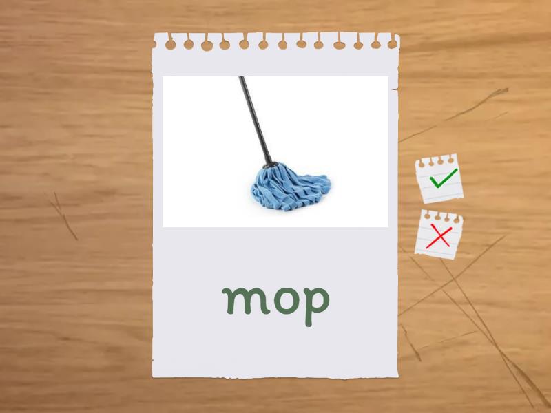 articulation /m/ cvc words - Tarjetas flash