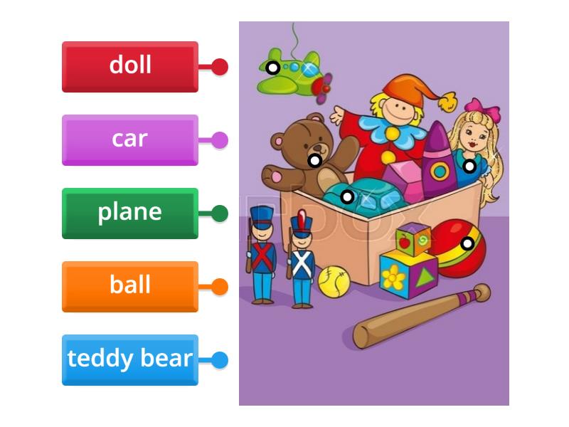 Toys 1 - Labelled diagram
