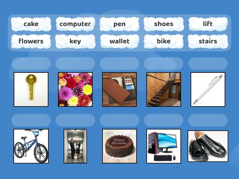 Identifying objects - Match up