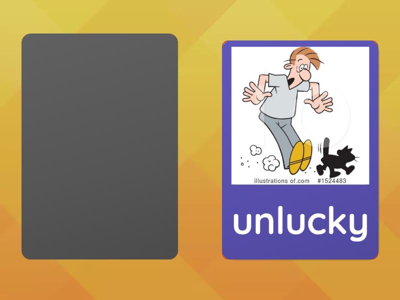 Lucky/unlucky - Speaking cards