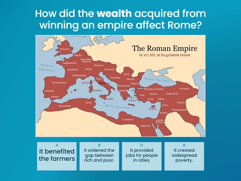 Bellringer - Roman Empire Recap - Quiz