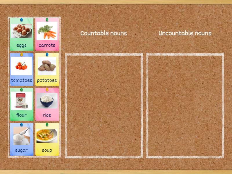 G7- 7C Countable and Uncountable nouns - Categorías