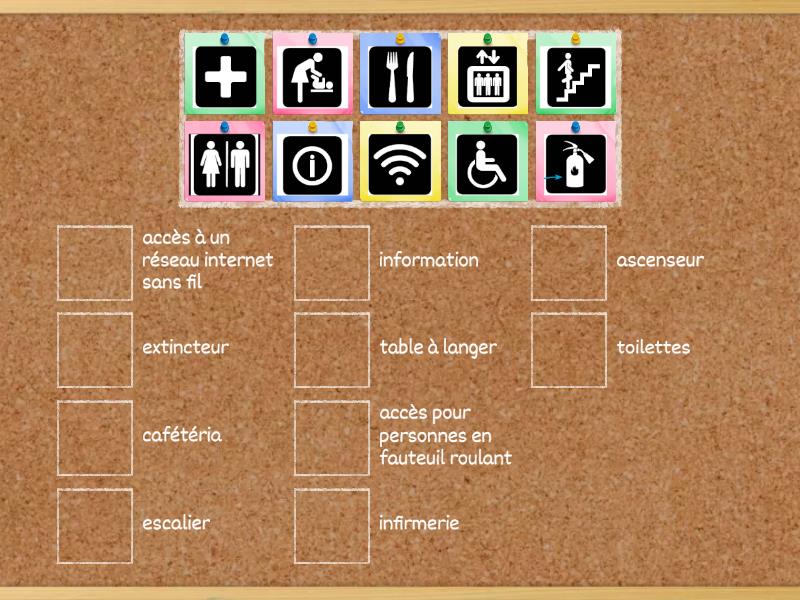 Les pictogrammes - 匹配遊戲