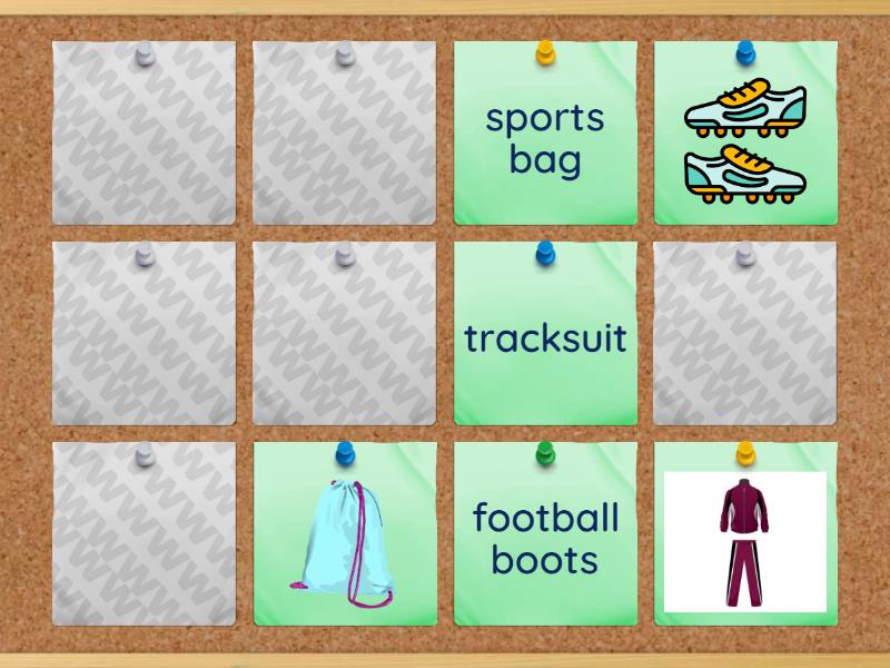 Sports equipment - Matching pairs