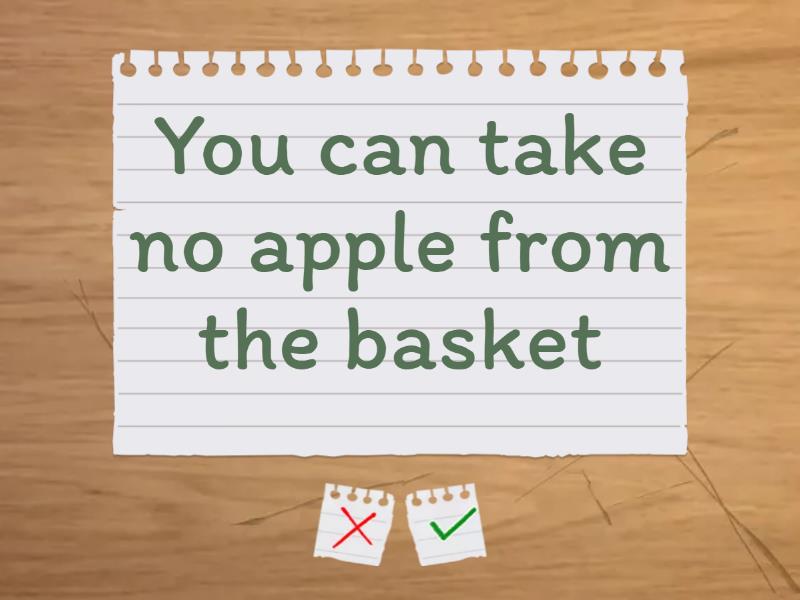 some / any - Flash cards