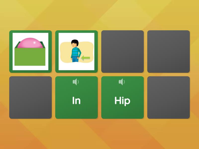 Oxford Phonics i-ip-ib-id - Matching pairs