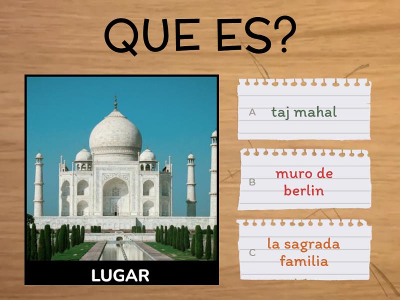 ADIVINA LUGARES - Quiz