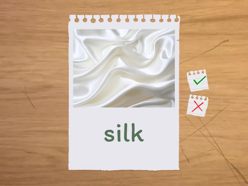 Materials - Flash cards