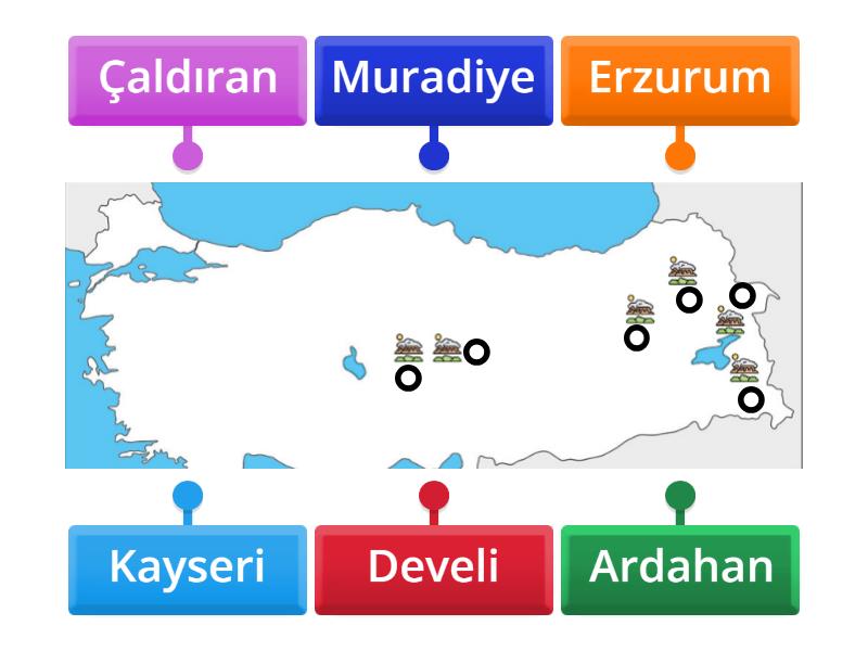 Volkanik Ovalar - Labelled diagram