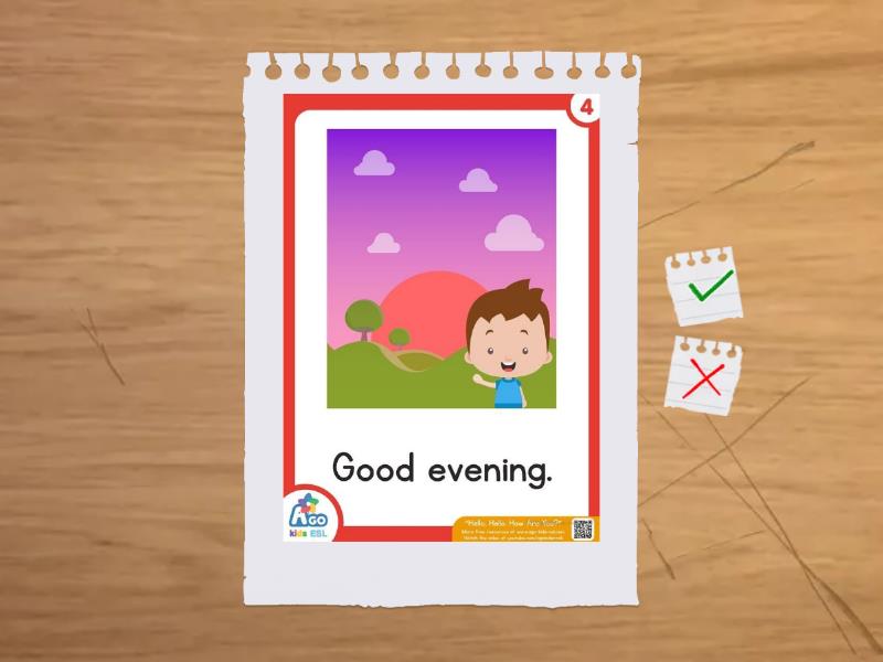 Greetings and Farewell - Flashcards