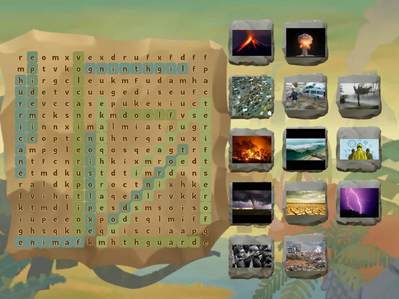Disasters Sol2 - Wordsearch