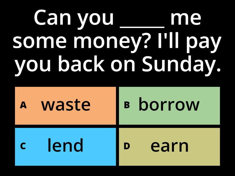 Money - Quiz
