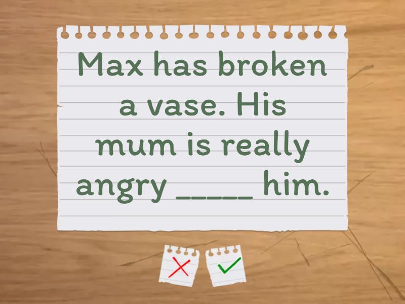 EF Pre-inter 7C Prepositions with adjectives - Flash cards