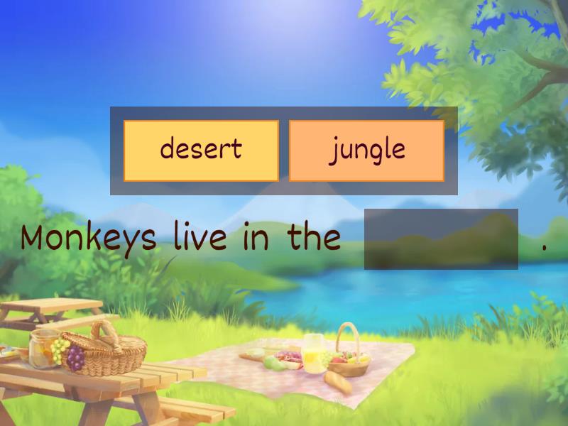 Nature3 - Complete the sentence
