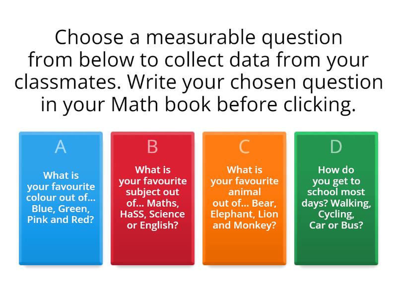 Data Collection - Quiz